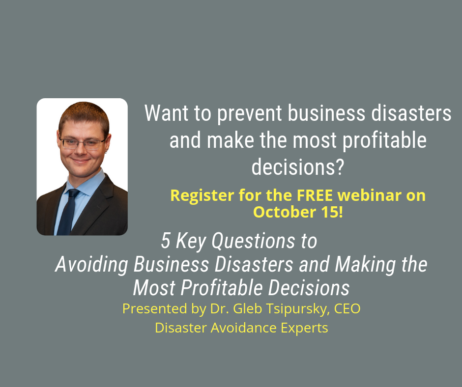 5 Questions - Disaster Avoidance Experts